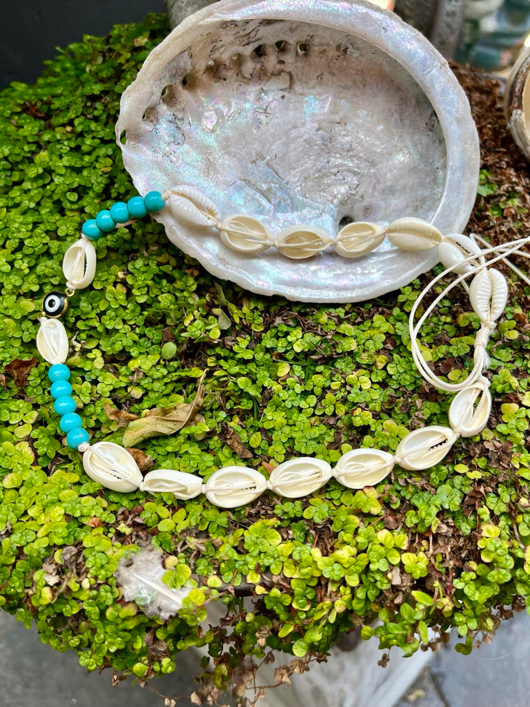 Evil Eye Cowrie Choker – Habiba Boho Boutique