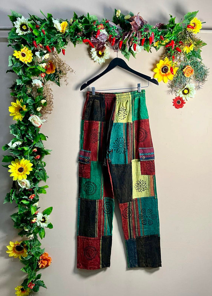 Hippie Sharma Patch Pants XXL – Habiba Boho Boutique