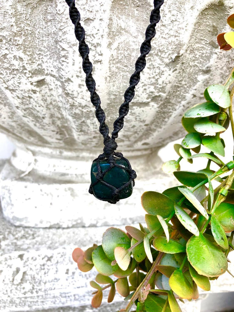String Stone Pendant – Habiba Boho Boutique